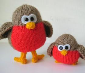 Rockin' Robins Toy Knitting Patterns on Luulla